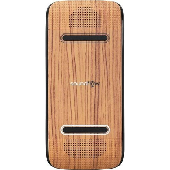 Soundflow Wireless Audio Smartphone Speaker Wood No Pairing, No Wires ...