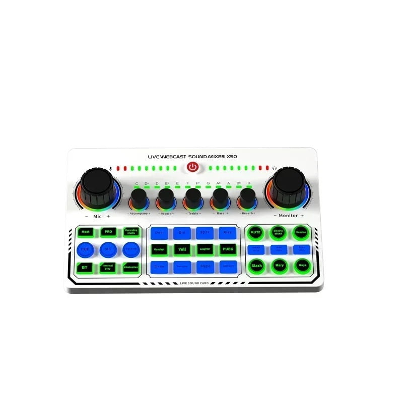 Sound Board for Phone PC Computer DJ Music Studio Mixer for Live ...