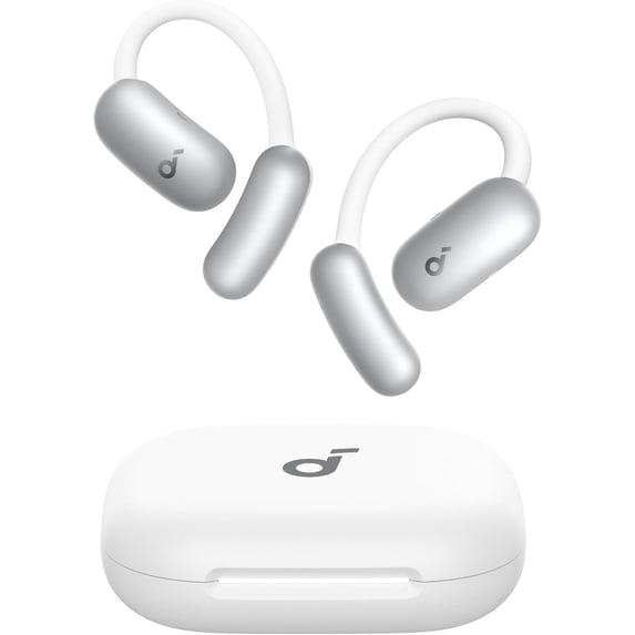 Soundcore AeroFit 2 AI Open-Ear Headphones, Pressure-Free Fit, 2X Bass ...