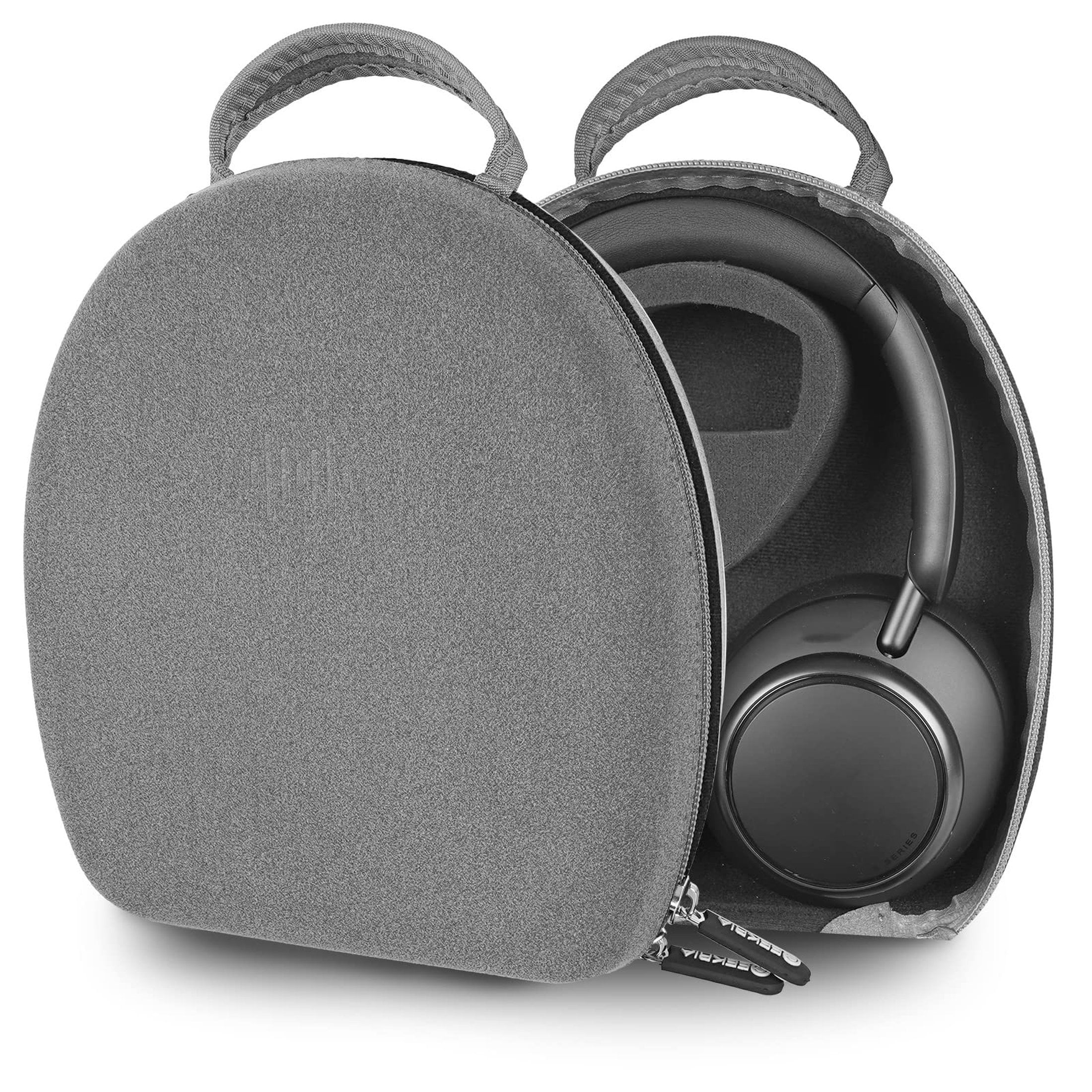 Soundcore Shield Hard Shell Headphones Case with Cable Storage Grey ...