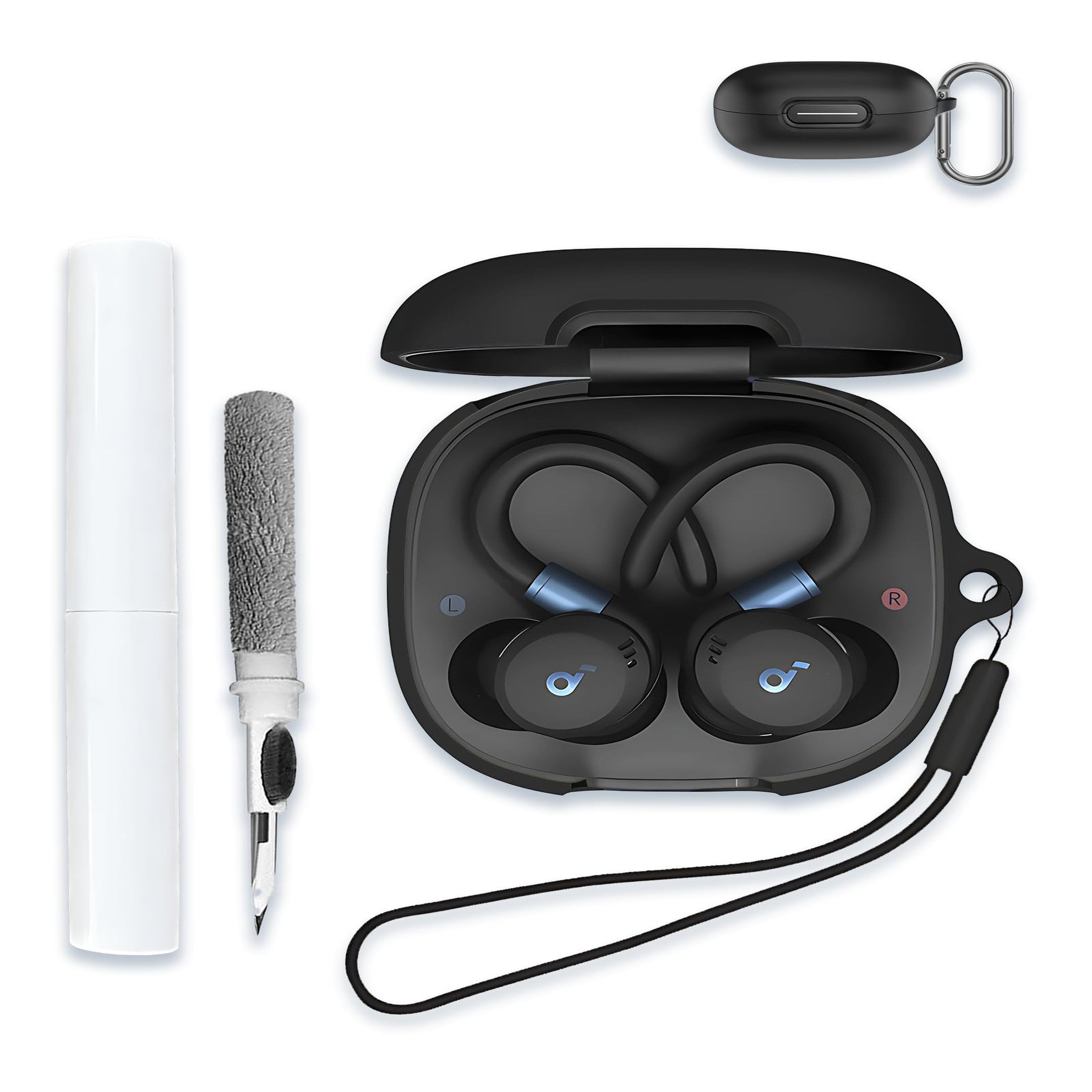 Soundcore Sport X20 Earbuds Protective Silicone Case with Cleaner Kit ...