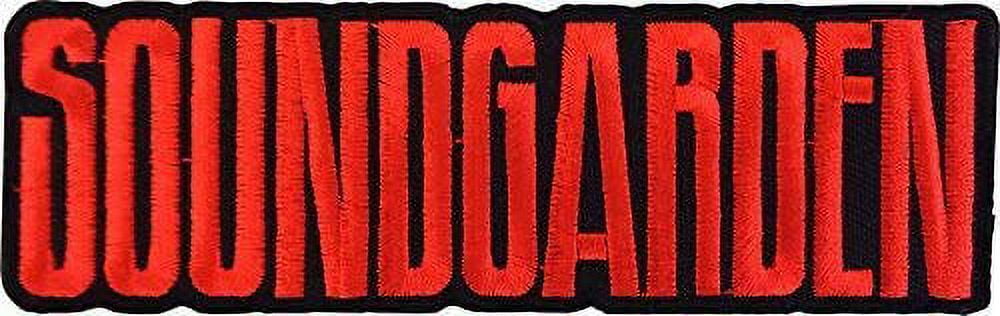 Soundgarden Logo, Officially Licensed, Iron-On / Sew-On, Embroidered ...
