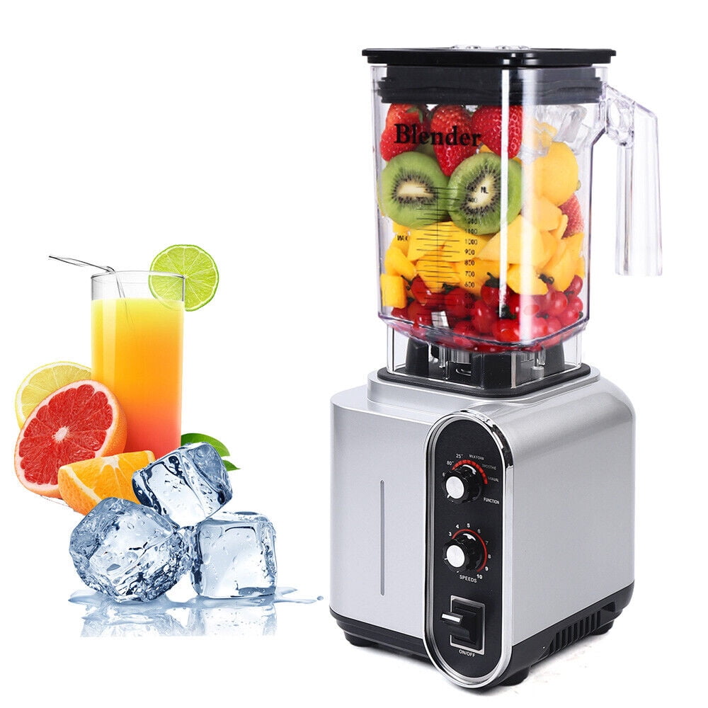 Soundproof Blender 110V 2200W 1.5L Commercial Fruit Juice Smoothie ...