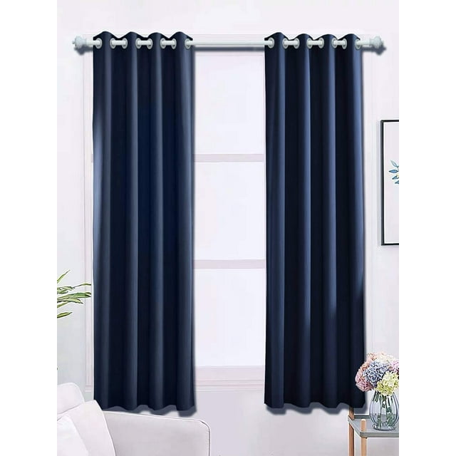 Soundproof, Thermal Insulated, Polyester Window Curtains with Grommets ...