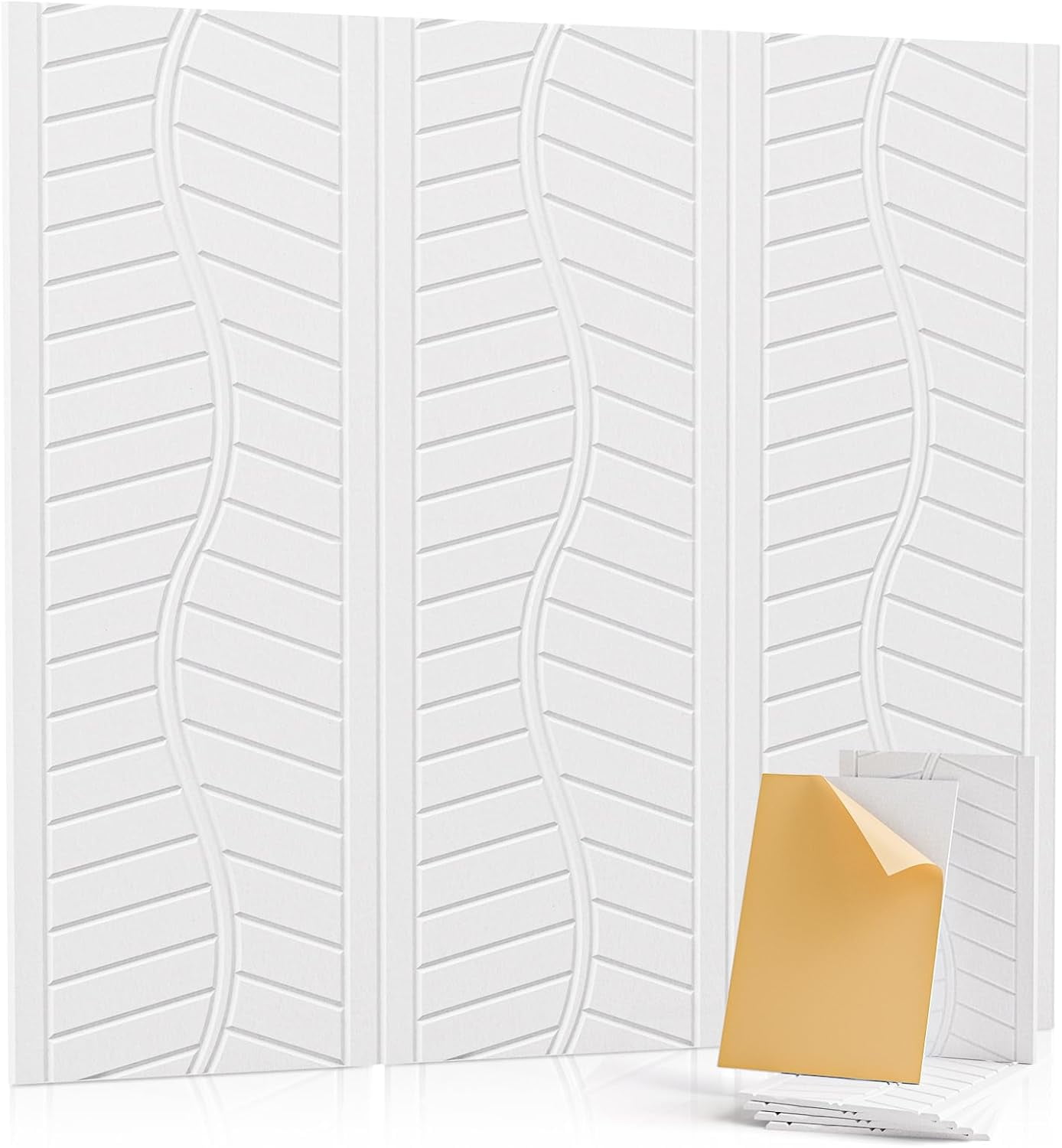 Soundproof Wall Panels, Acoustic Wall Panels Self-Adhesive, 6 Pack ...