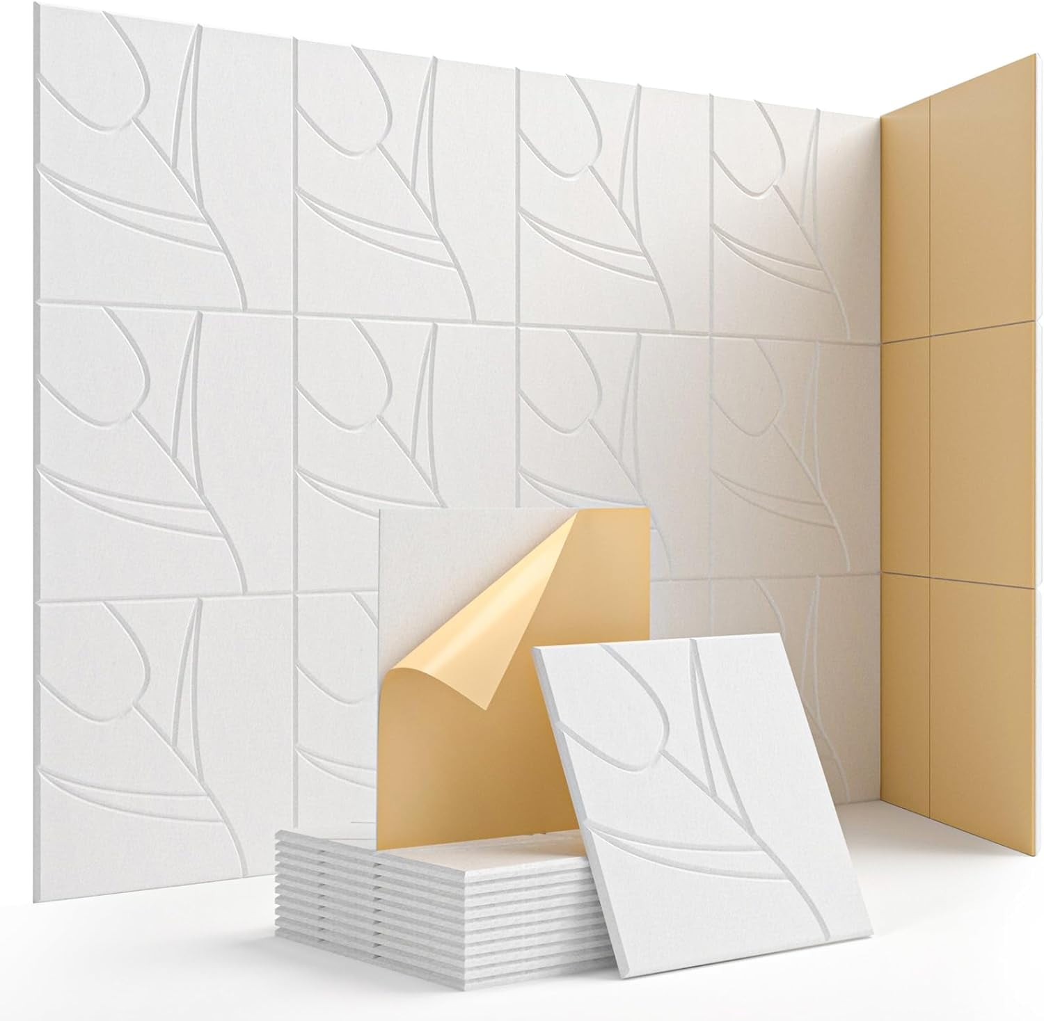 Soundproof Wall Panels, Acoustic Panels Sound Absorbing High Density ...