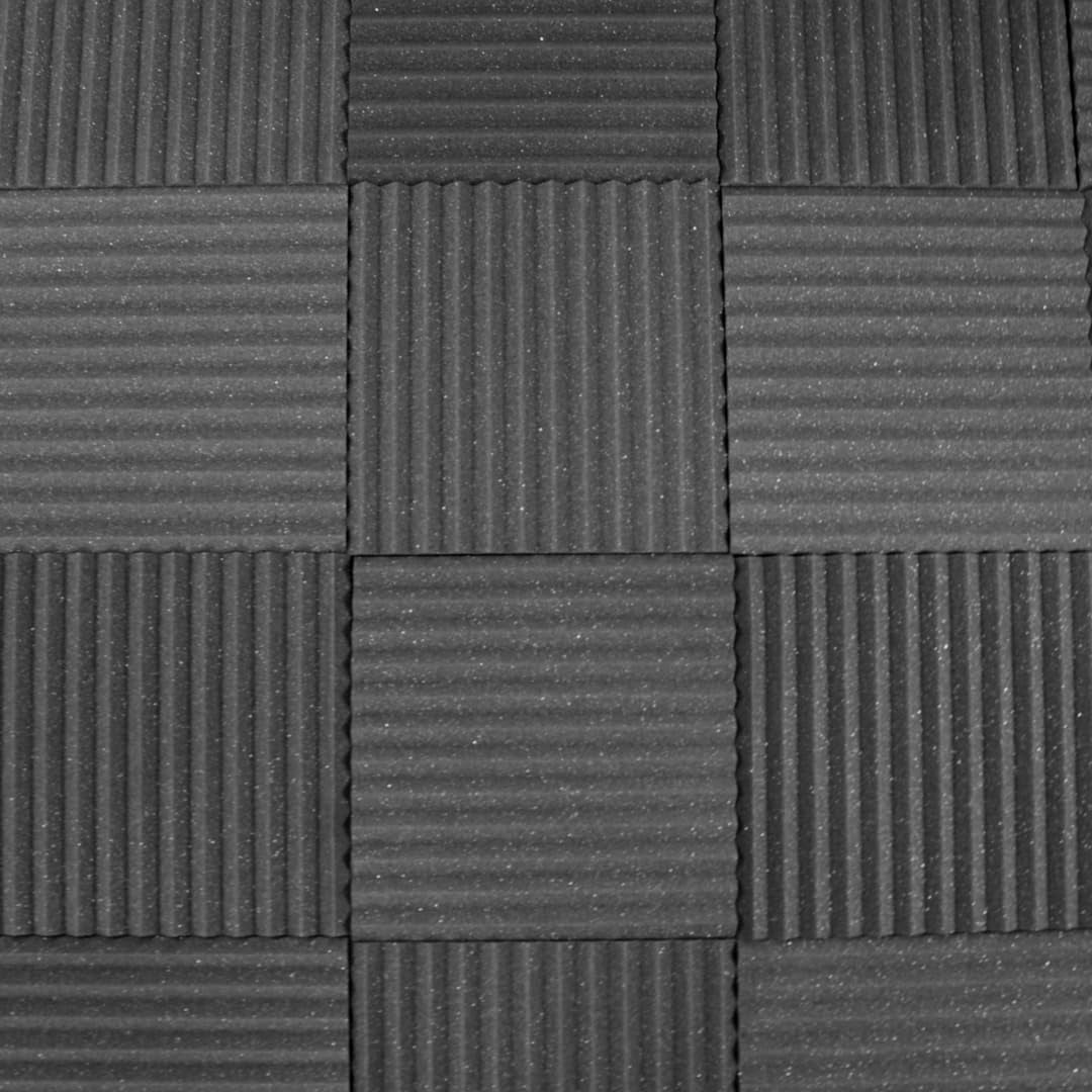 Acoustic Foam Kit | Soundproofing Studio Wedge Style Panels | 1 Inch ...