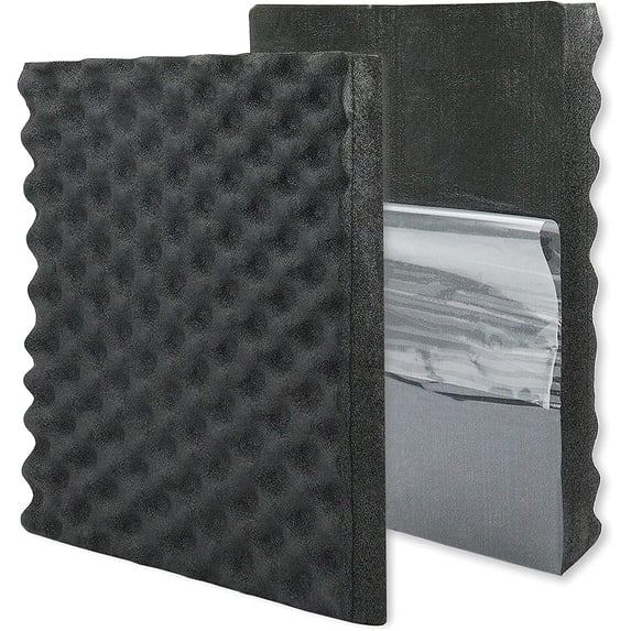 Soundproofing Closed Cell Foam - 2 Pack Self-Adhesive 16'' X 12'' X 1.8 ...