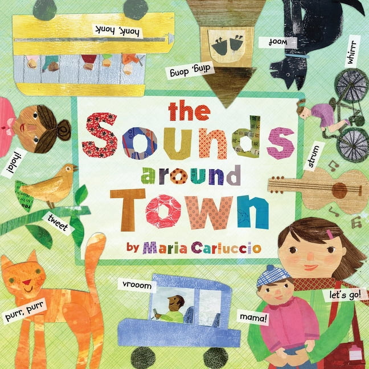 Sounds Around Town, (Board Book) - Walmart.com