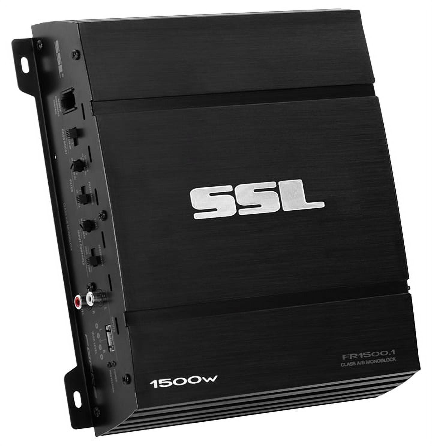 Soundstorm FR1500.1 1500W MONO A/B Car Audio Amplifier Power Amp Stereo ...
