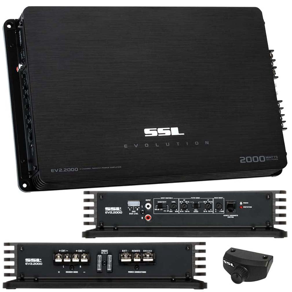 Sound Storm Laboratories Sounstorm Mosfet 2ch 2000w Power Amplifier ...