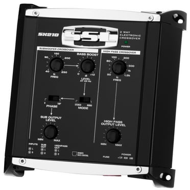 Rockville RX230 Rack-Mountable 2 Way Stereo/3 Way Mono Crossover with ...