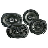 Soundstream AF.653 6.5" 300W Max 3-Way + AF.694 6x9" 500W Max 4-Way ...