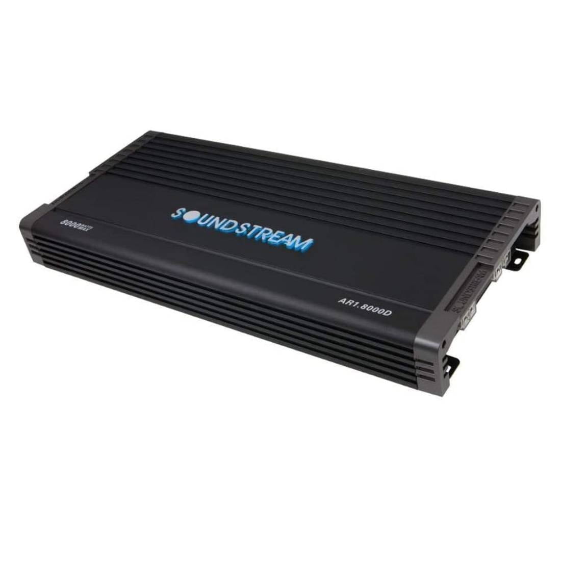 Soundstream AR1.8000D Monoblock Car Audio Amplifier, 8000 Watts Max, 1 Ohm Stable - Walmart.com
