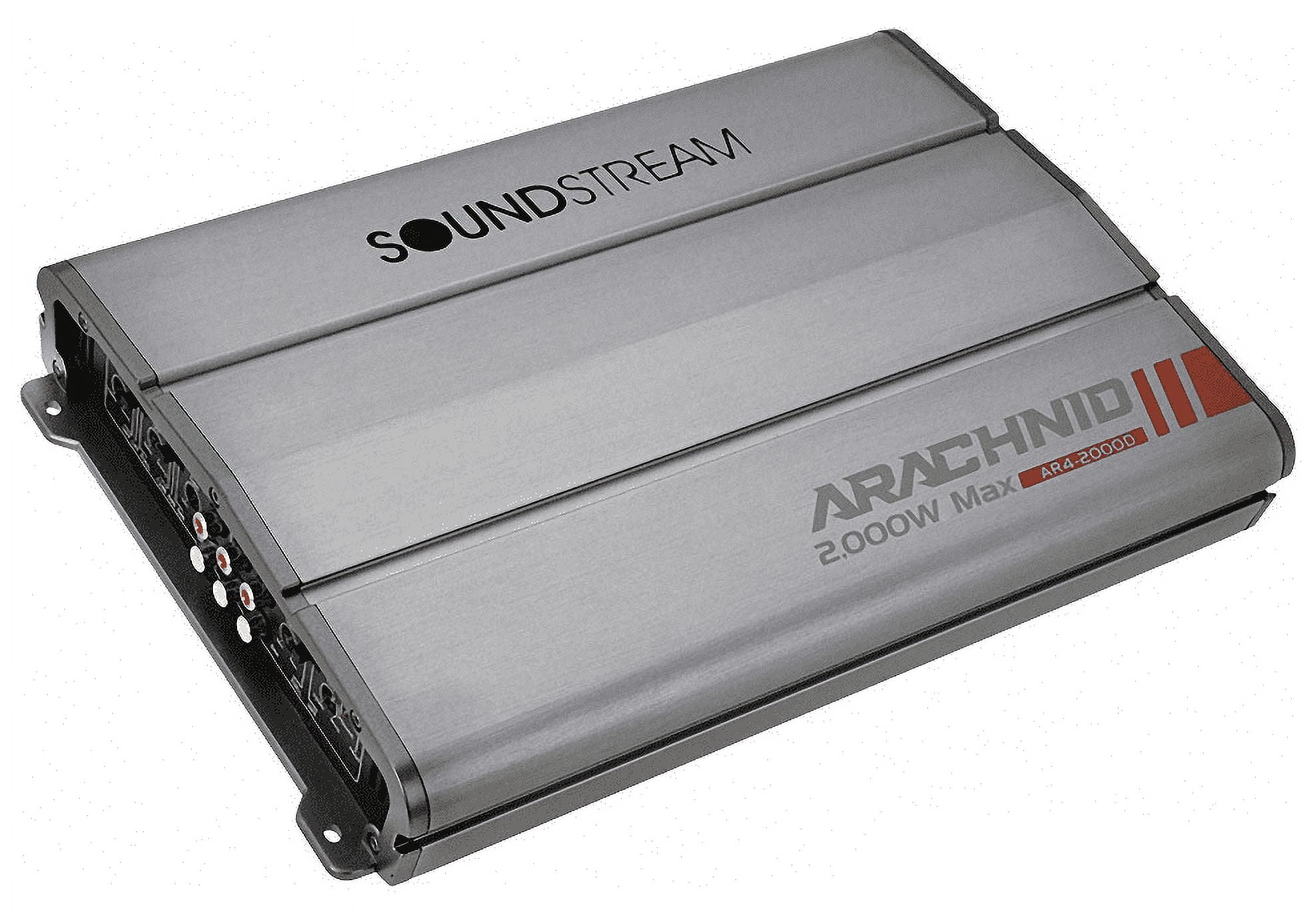 Soundstream AR4-2000D 1800W 4 Channel Class A/B Arachnid Series Car ...