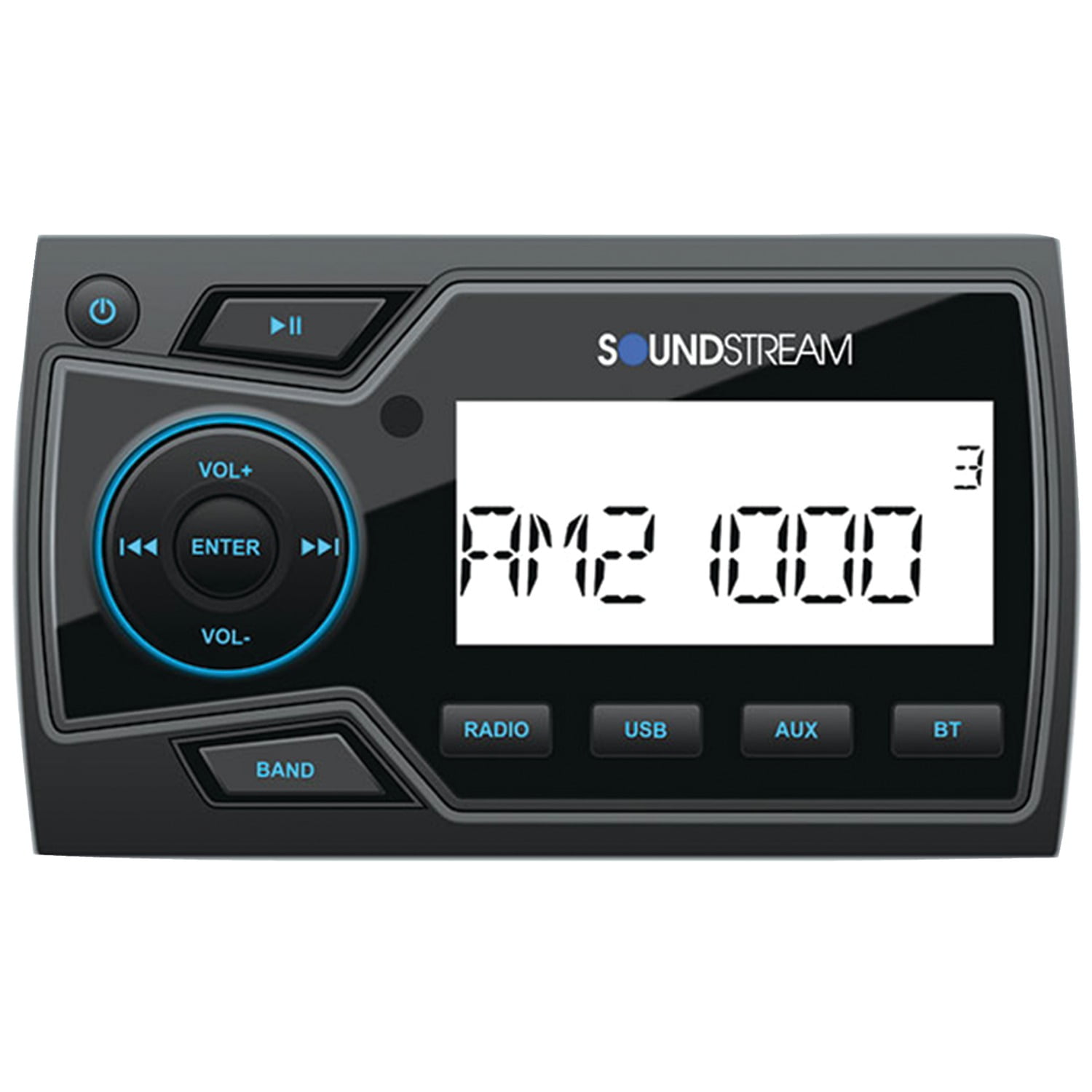 Soundstream MHU-32 Premium Marine-Grade Digital Media Player with ...