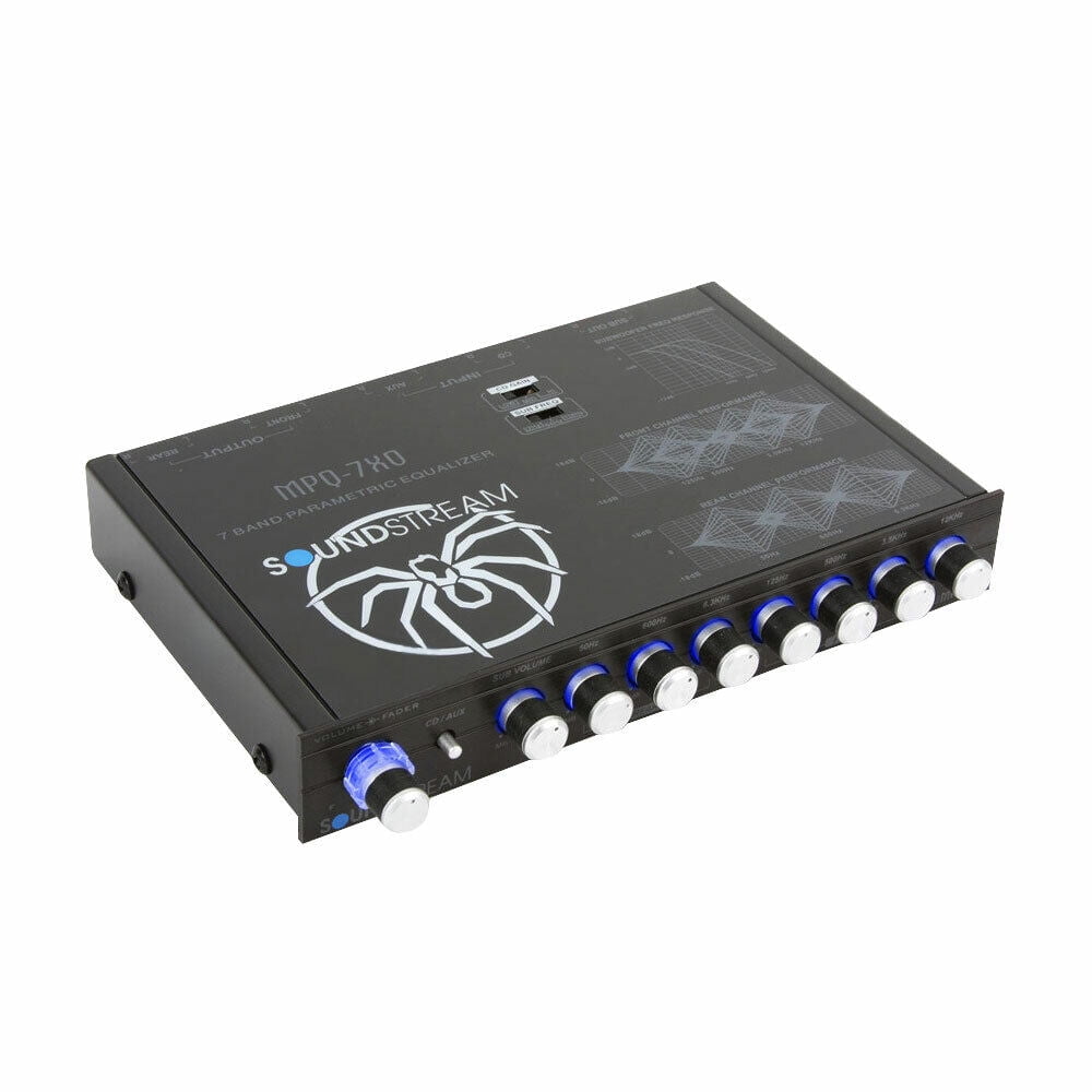 Soundstream MPQ-7XO 7-Band Home Sterio Equalizer - Walmart.com