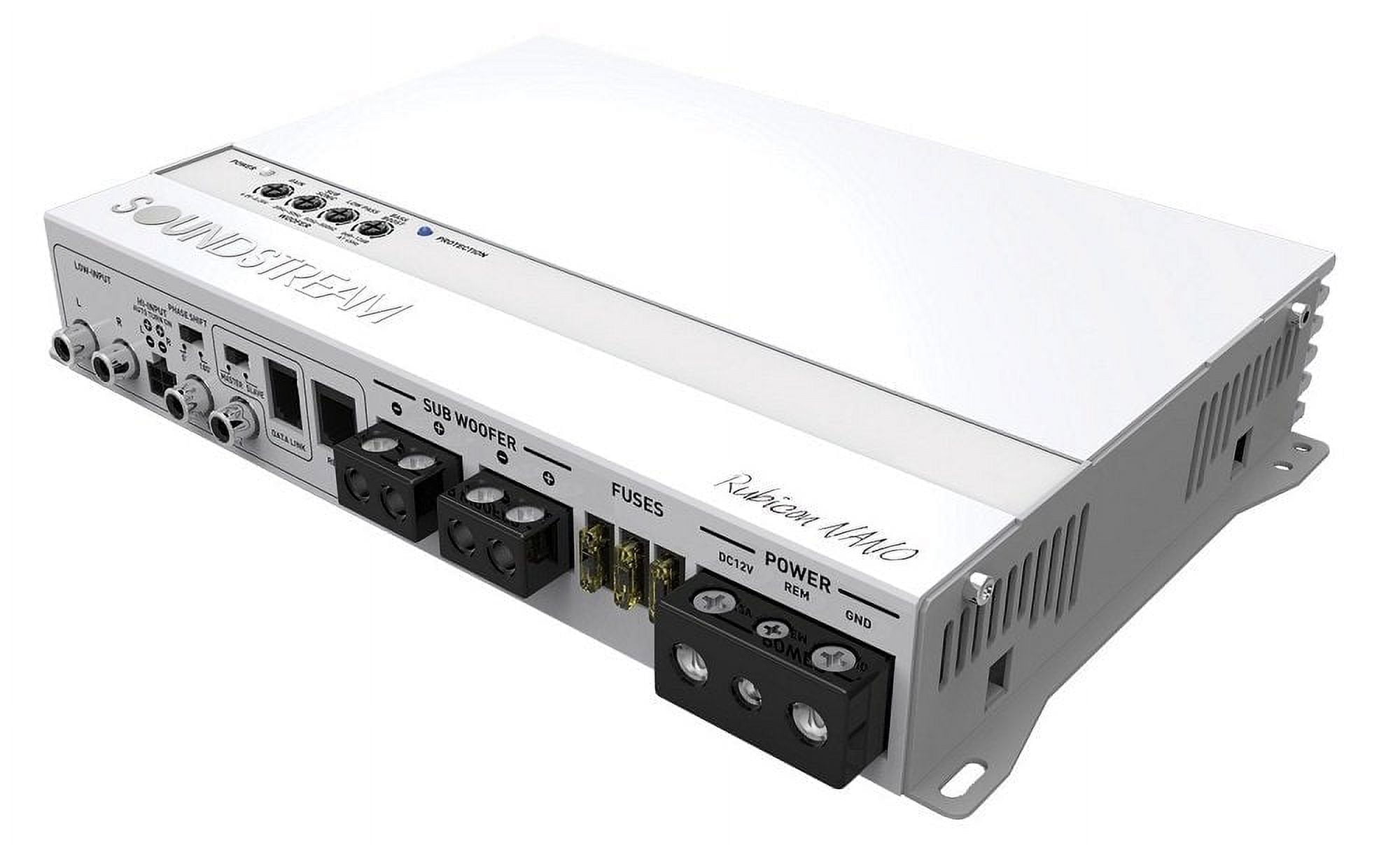 Soundstream Rubicon Nano 2000 Watt Class D Monoblock Marine Amplifier ...