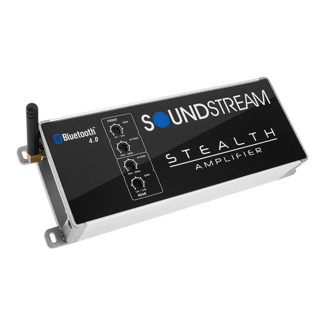 Soundstream ST41000DB Stealth Series 1000W Class D Bluetooth 4 Channel ...