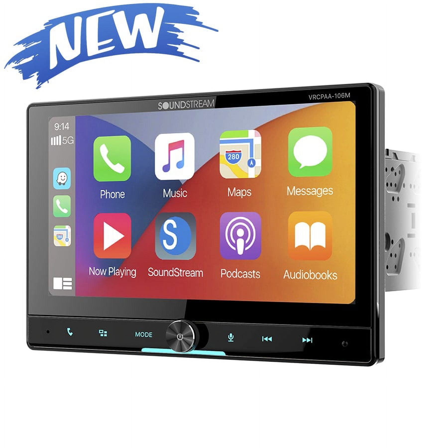 Soundstream Touchscreen Streaming Car In-Dash Unit - Walmart Business ...