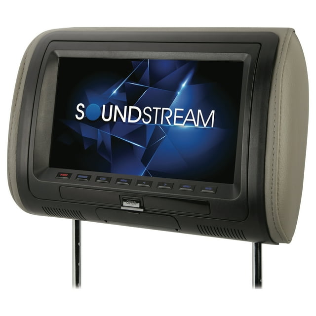 Soundstream VH-90CC VH-90CC 9-Inch Universal Headrest Monitor with IR ...