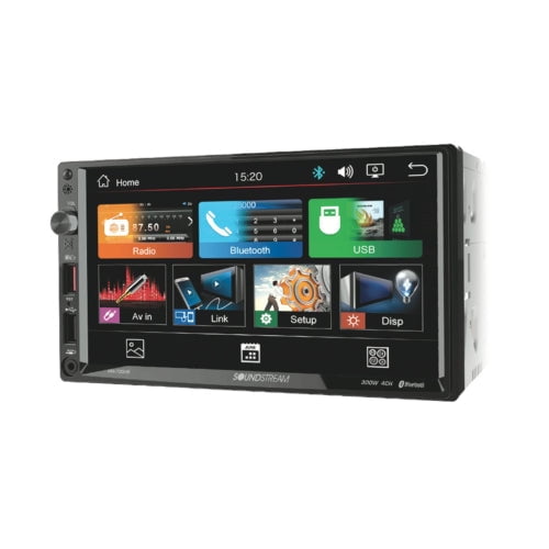 Soundstream VM-700HB 2-DIN Media Receiver w/ Android PhoneLink & 7 HD ...