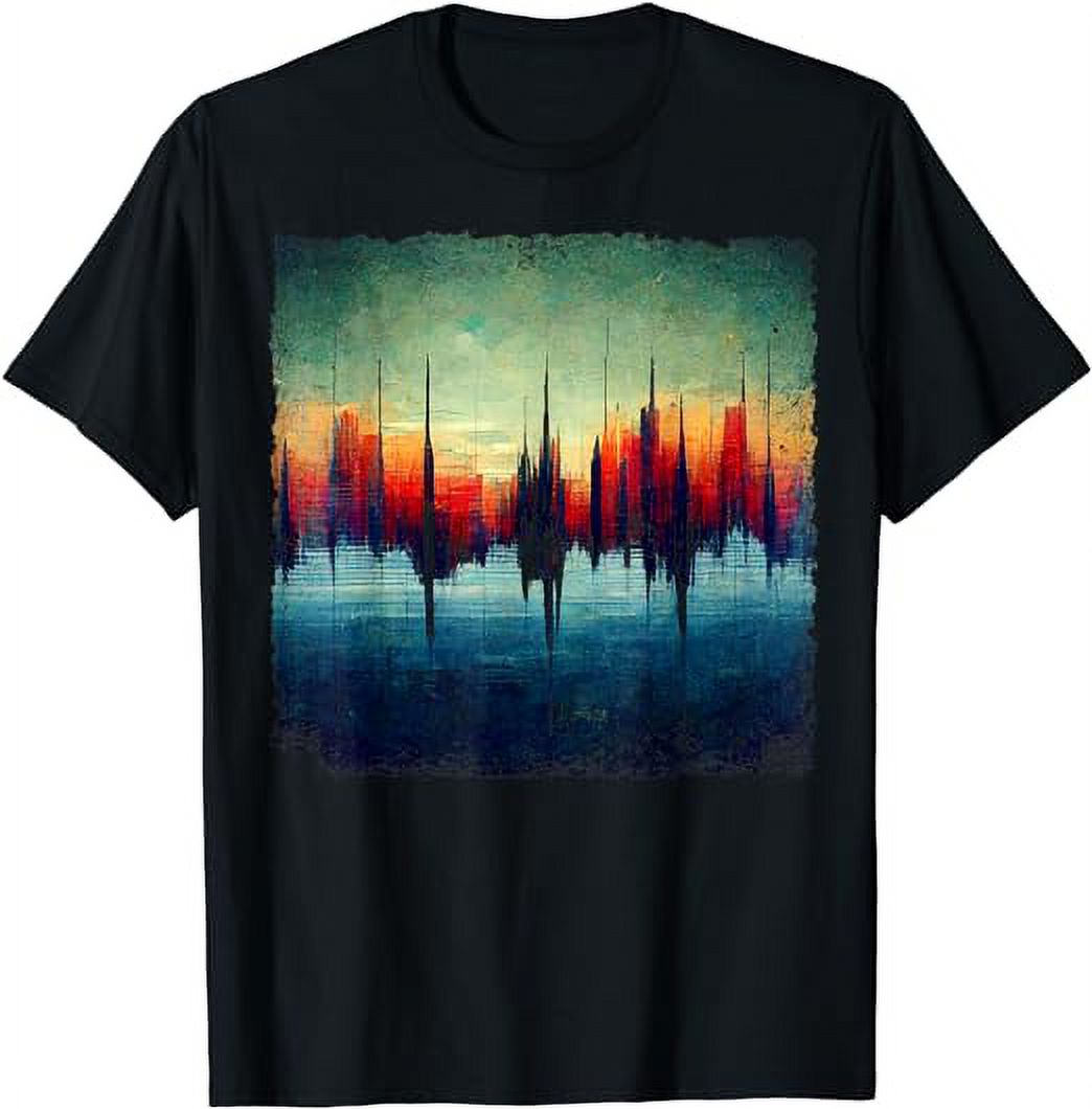 Soundwave Shirt Recording Studio Producer Sound Engineer T-Shirt ...