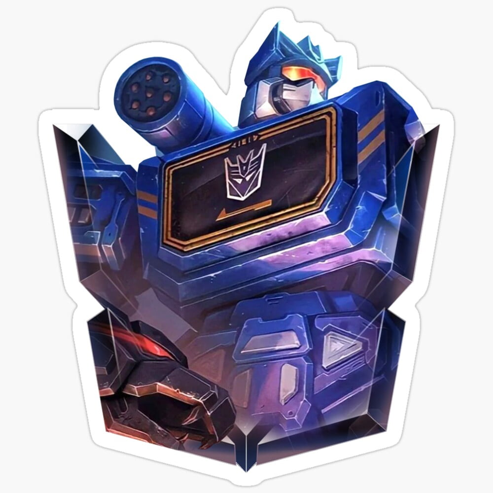 Soundwave Supreme Sticker Phone Decal Water Bottle Stickers Car Decals ...