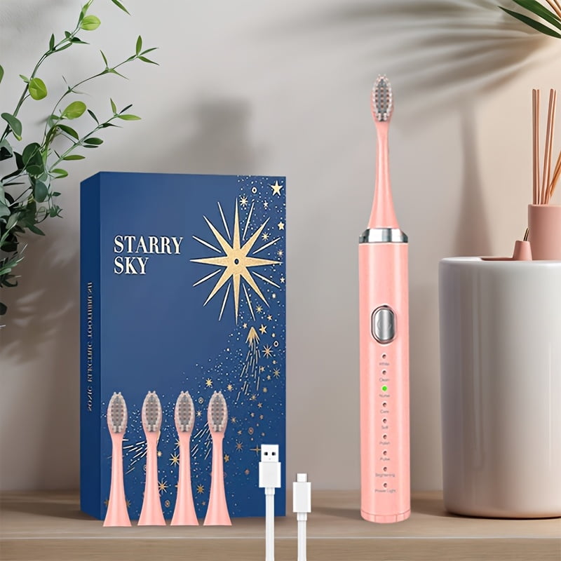 Soundwave technology Electric Toothbrush and Water Flosser Combo Set ...