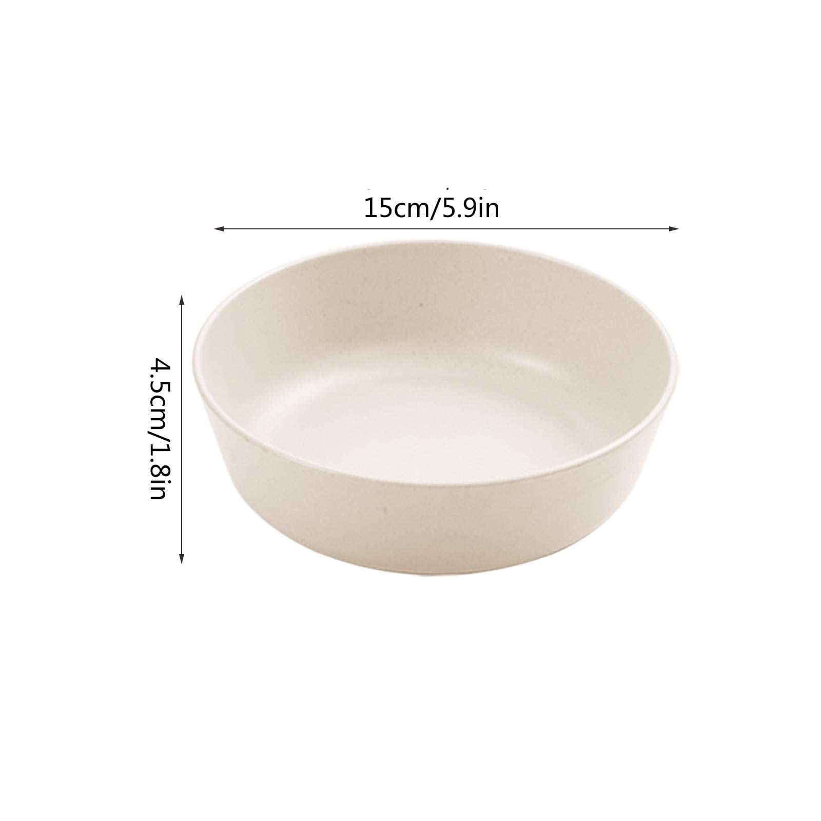 Soup Bowl, 15cm Ramen Bowl, Large Household Bowl for Salad, Noodles ...