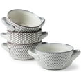 Soup Bowls with Handles, 28 Ounce French Onion Soup Bowls, Stackable ...