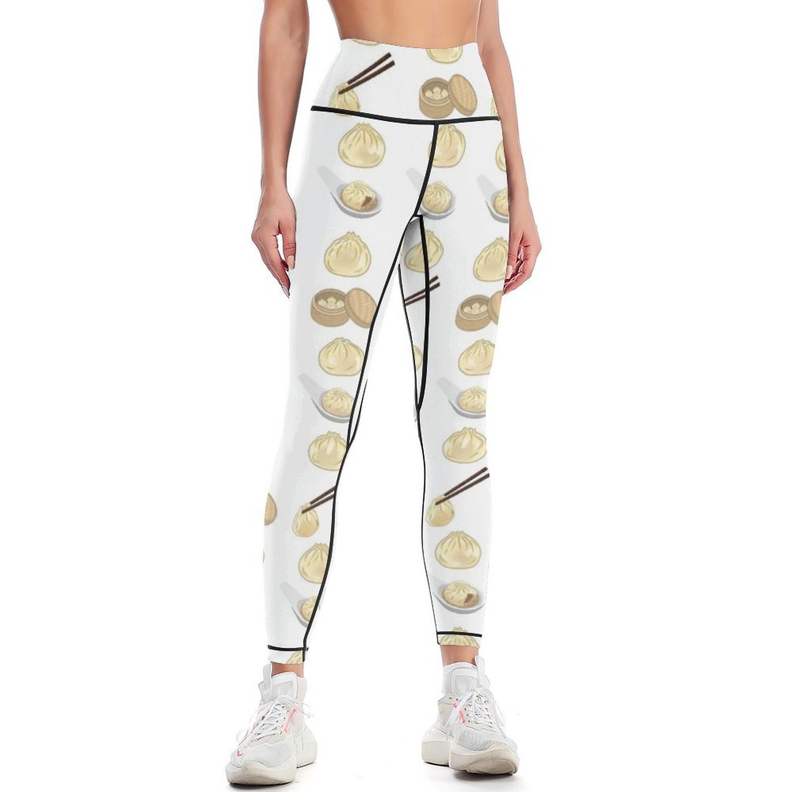 Soup Dumpling Xiaolongbao Dim Sum Leggings woman gym sportswear woman ...