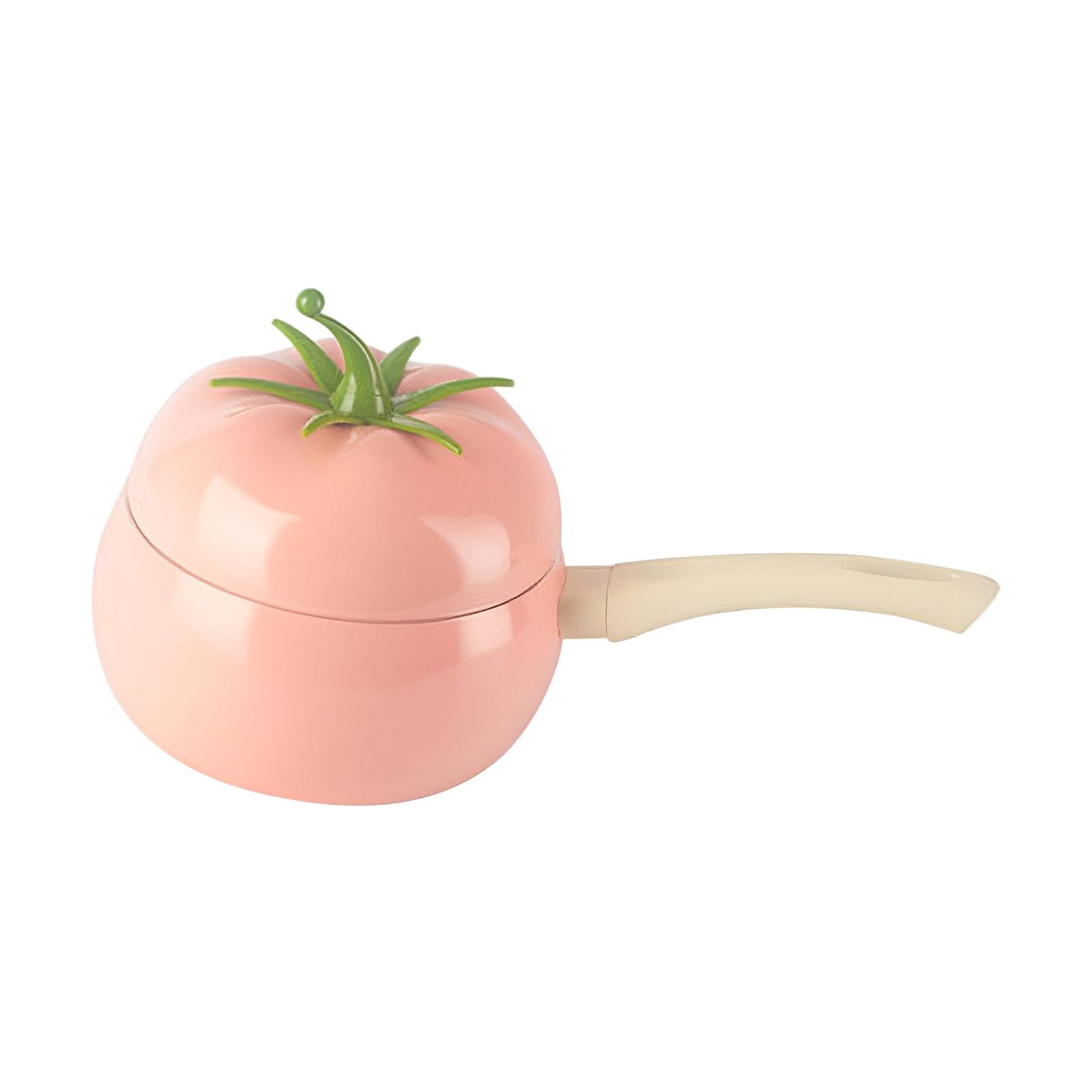 Soup Pot Sauce Pan Wooden Handle Butter Warmer Comfortable Grip Easily ...