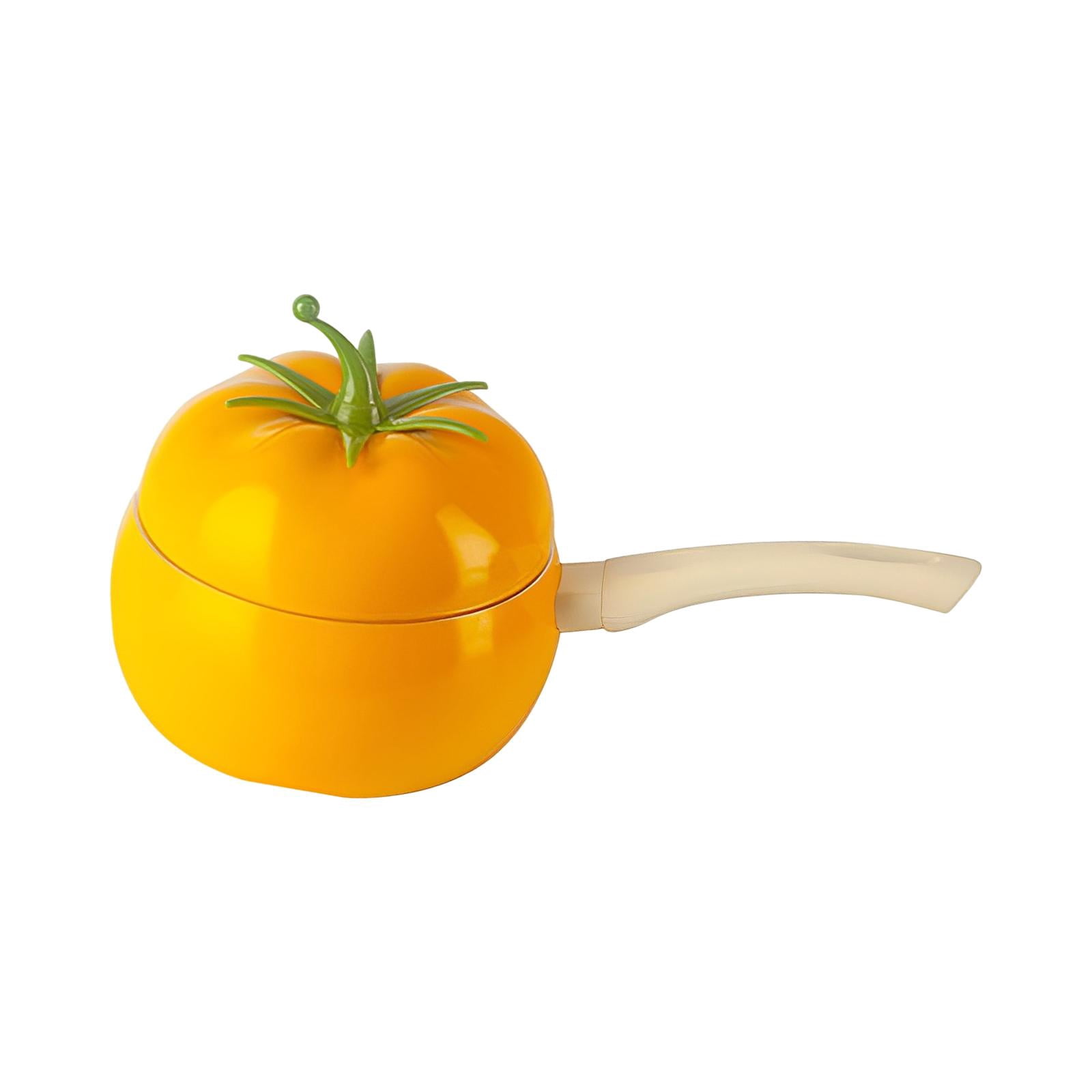 Soup Pot Sauce Pan Wooden Handle Butter Warmer Comfortable Grip Easily ...