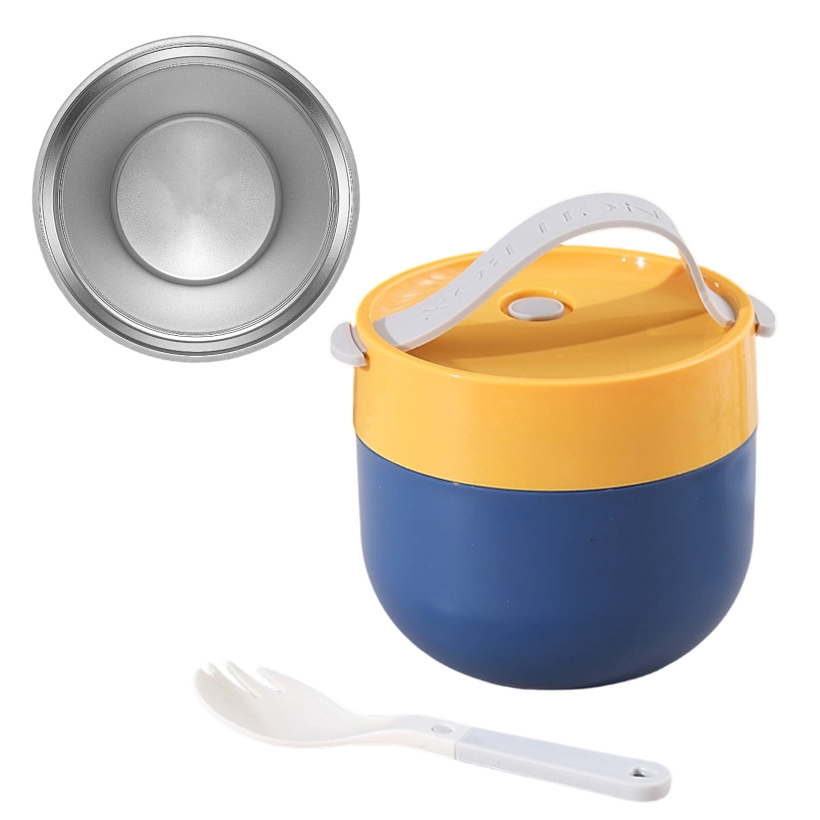 Soup & Ramen Travel Bowl with Leakproof Lid – Insulated Hot & Cold Food ...