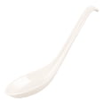 Soup Spoon Set of 1 with Long Handle Easy to Hold, Unbreakable Plastic ...
