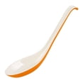 Soup Spoon Set of 1 with Long Handle Easy to Hold, Unbreakable Plastic ...