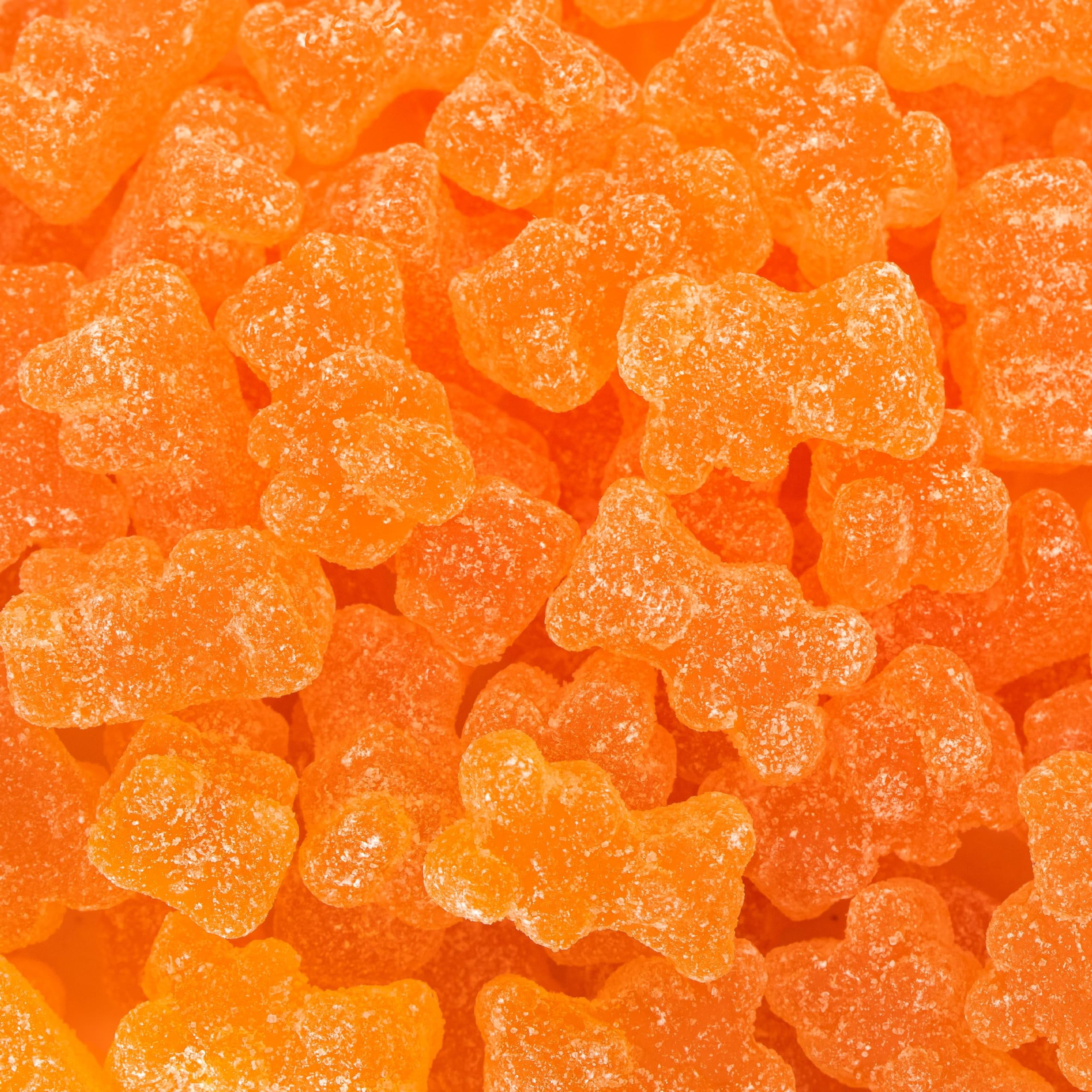 Sour Bears Orange Gummy Candy MDA05 | 1 Pound Bag | Vegan Gummies ...