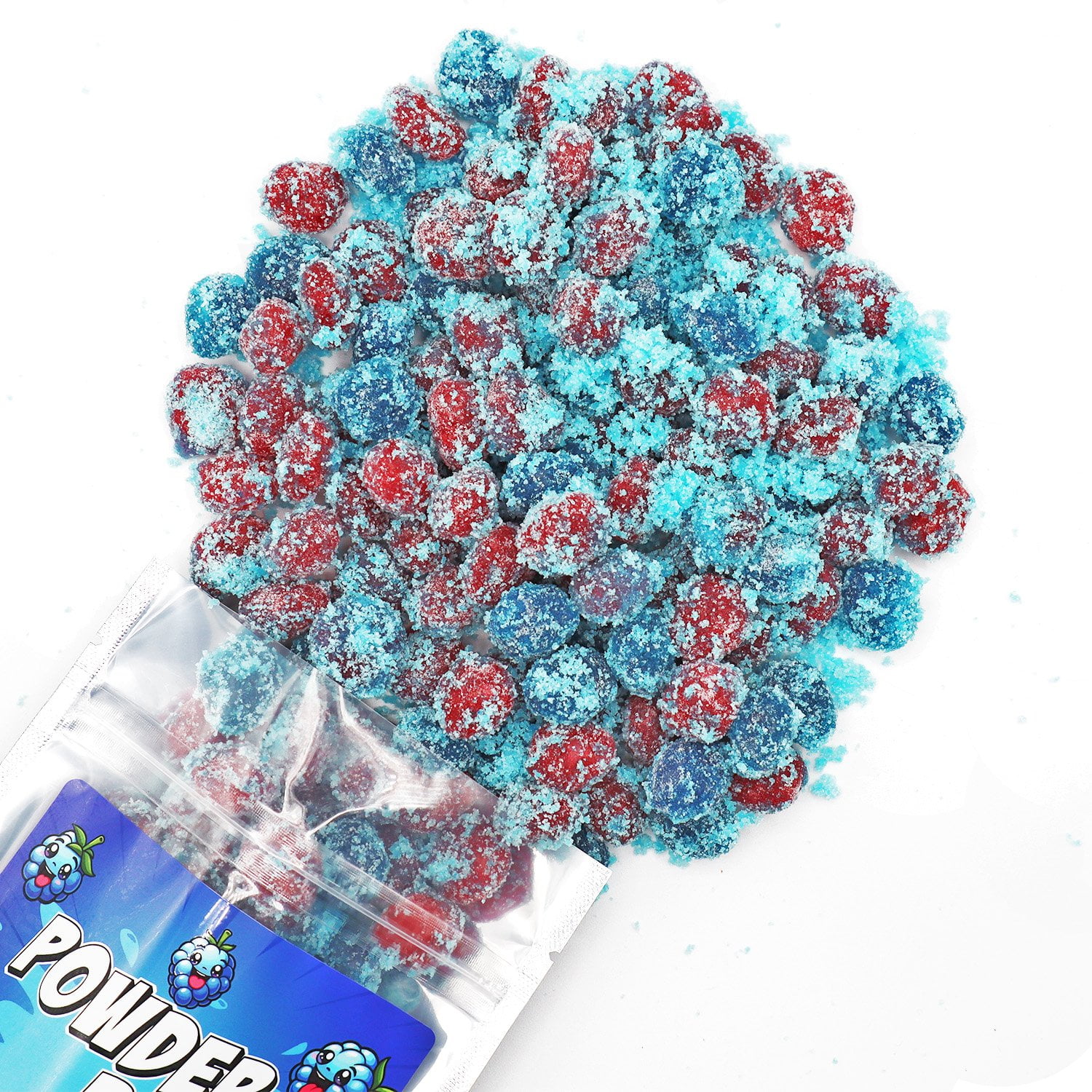 Snack Crackle Shop Sour Blue Raspberry Candy, Tangy Chewy Gummy with ...