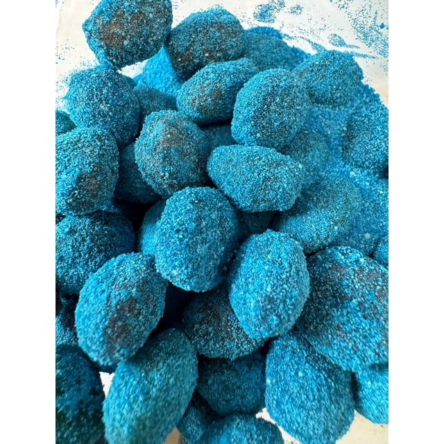 Sour Blue Raspberry Gushers Candy - Gushers Sour Candy - (4oz ...