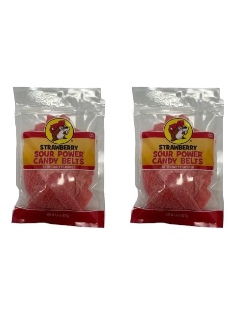 Sour Candy Belts - Strips - Tape - 2 Pack - 4+ Flavors Available ...