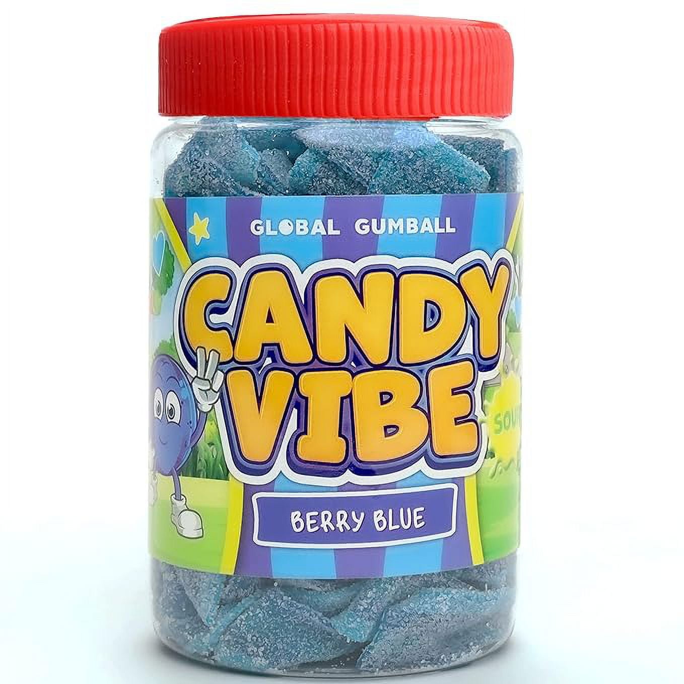Sour Candy - Berry Blue Candy Belts - 0.55 Lb Sour Candy Belts in ...
