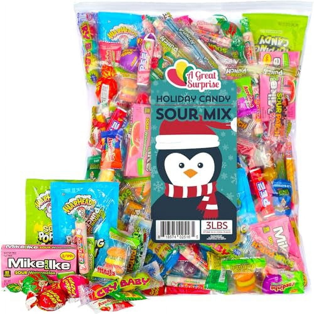 Sour Candy Mix - .. Christmas Stocking Stuffer - .. Candy Variety Pack ...