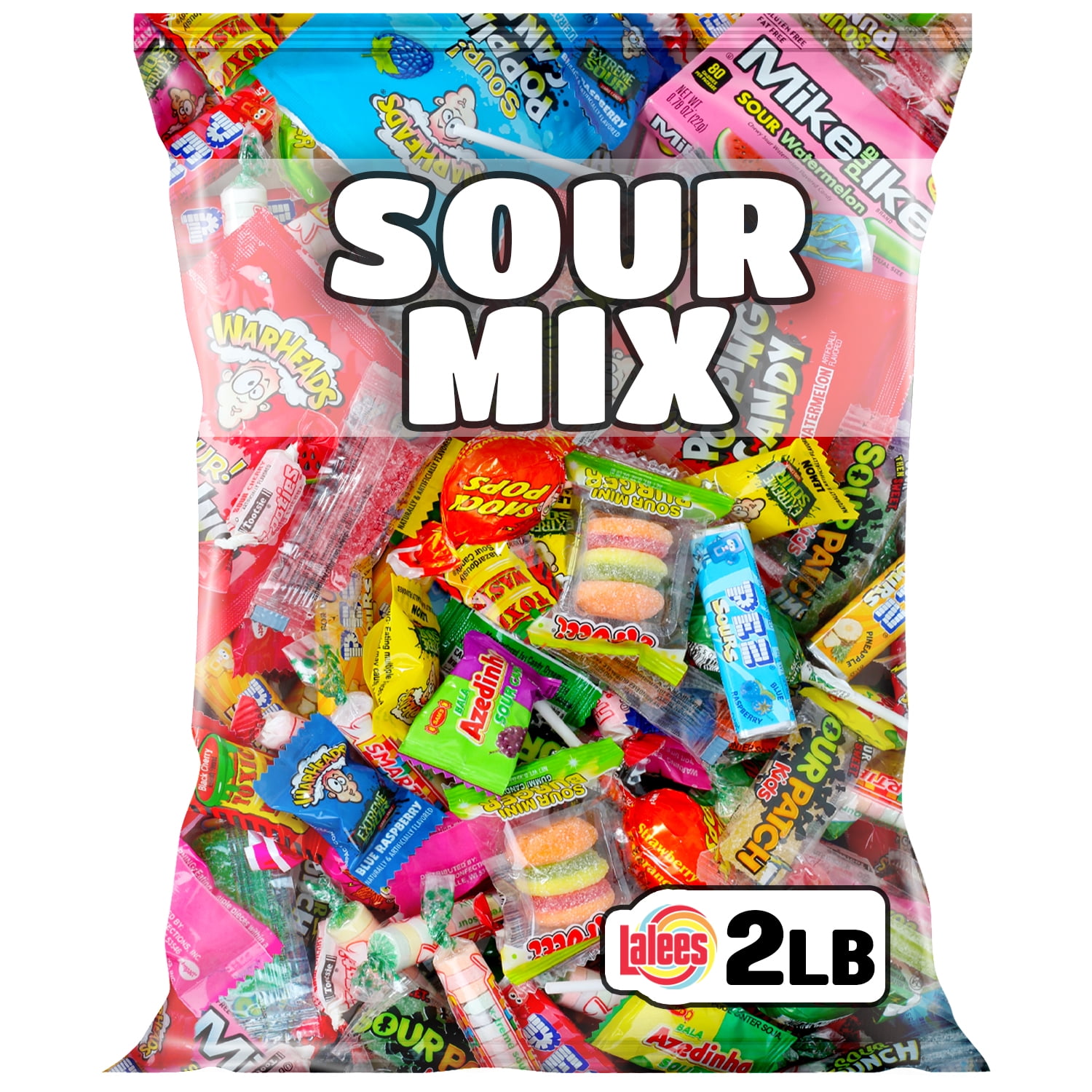 Sour Candy Variety Pack - Bulk Candies - 2 Pounds - Assorted Candy Bag ...