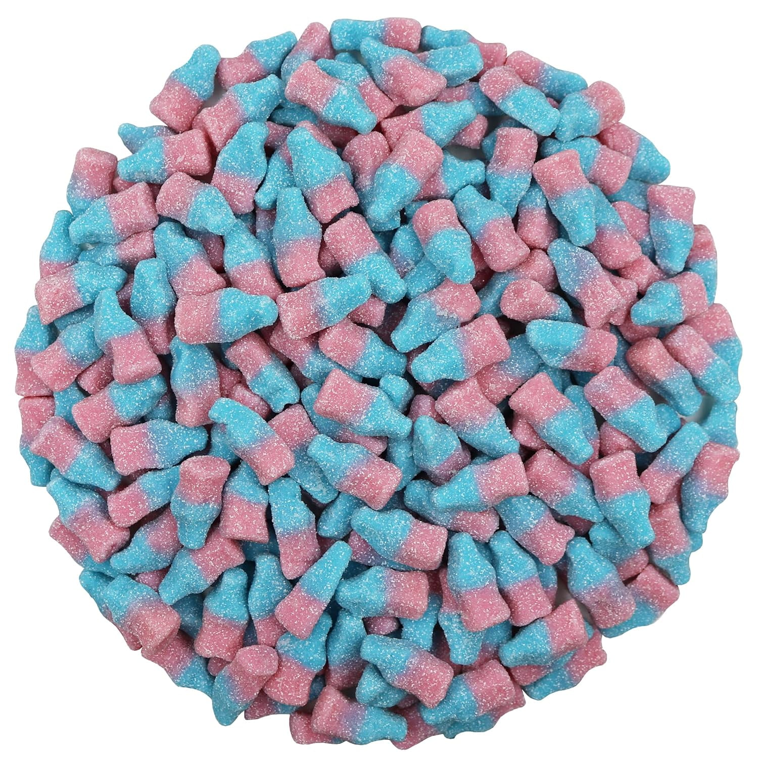 Sour Cola Bottle Candy (3 Pound, Mini Bubble Gum) - Walmart.com