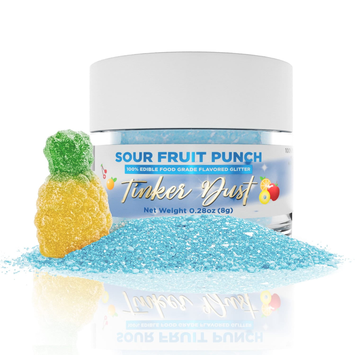 Bakell - Sour Fruit Punch Flavored Tinker Dust (8g, 1x Jar) Edible ...