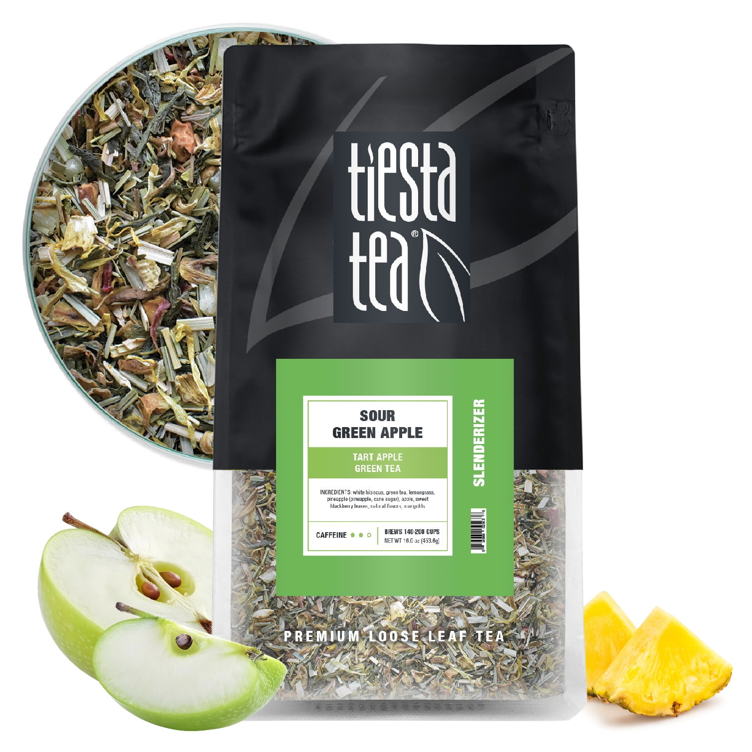 Tiesta Tea - Sour Green Apple - Tart Apple Green Tea - Loose Leaf Tea Blend - Medium Caffeinated ...