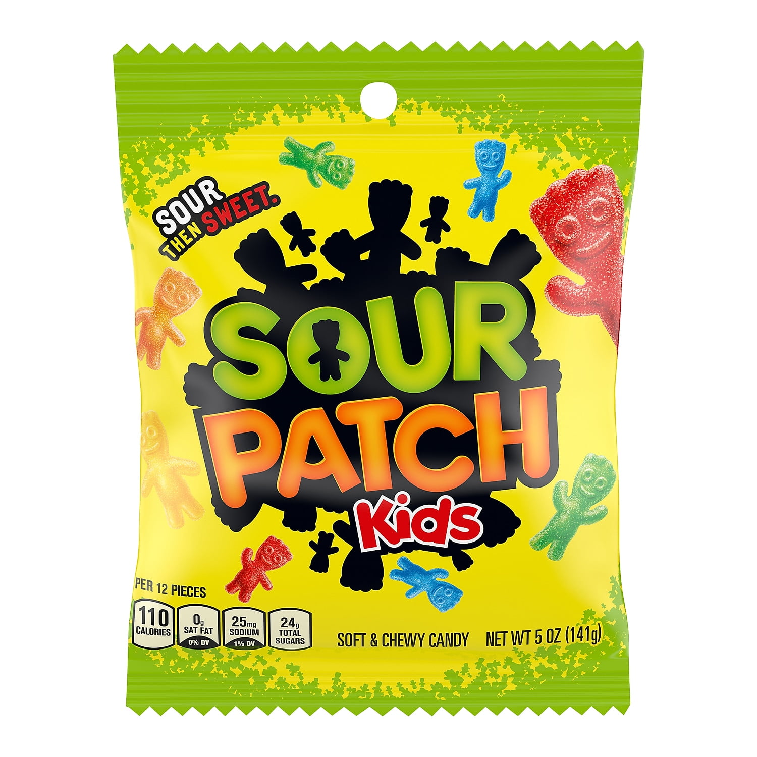 Sour Patch Kids Assorted Gummy Candy Candy 5 oz 12/Carton (JAR1506225 ...