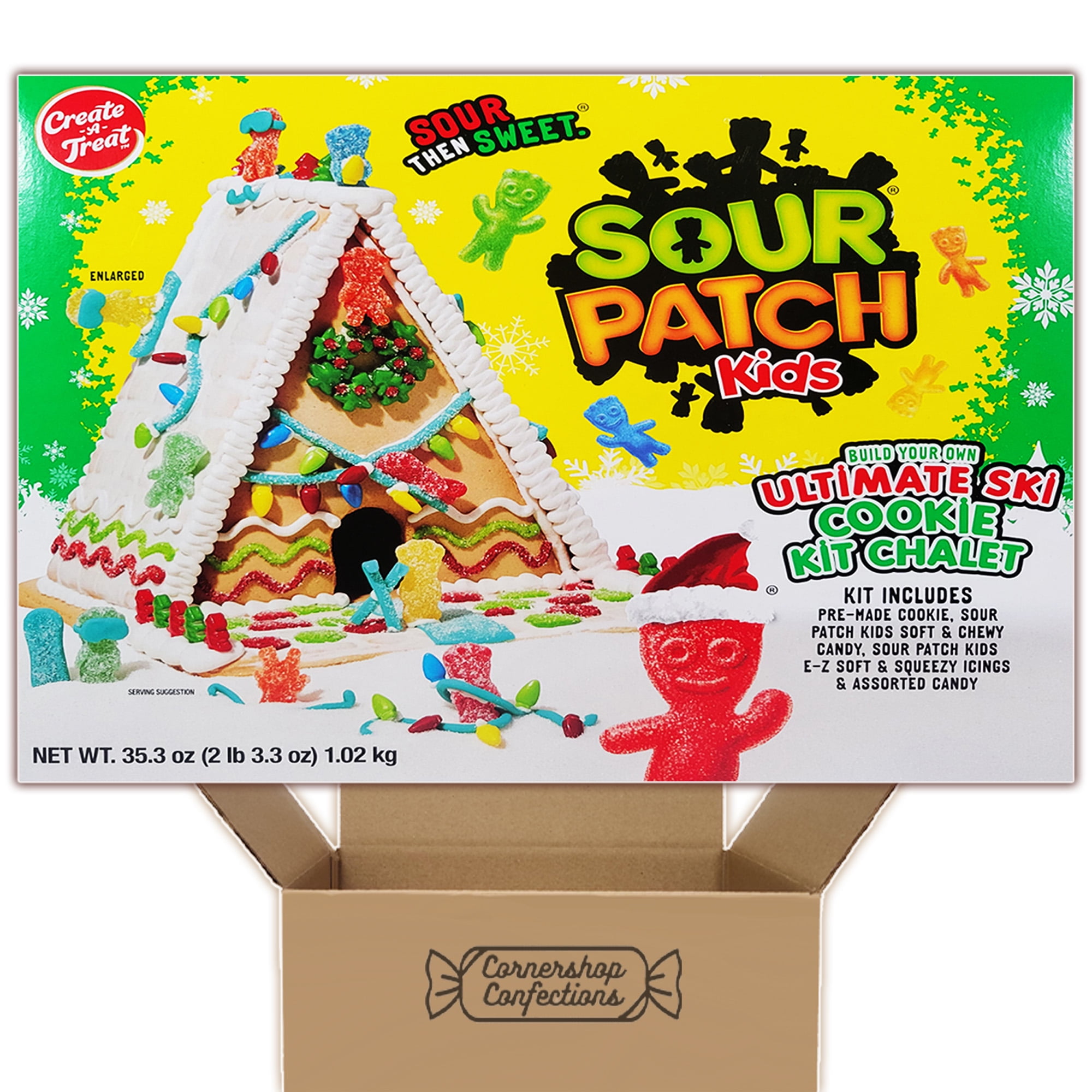 Sour Patch Kids Ultimate Ski Create A Treat Cookie Kit - Assorted Candy ...