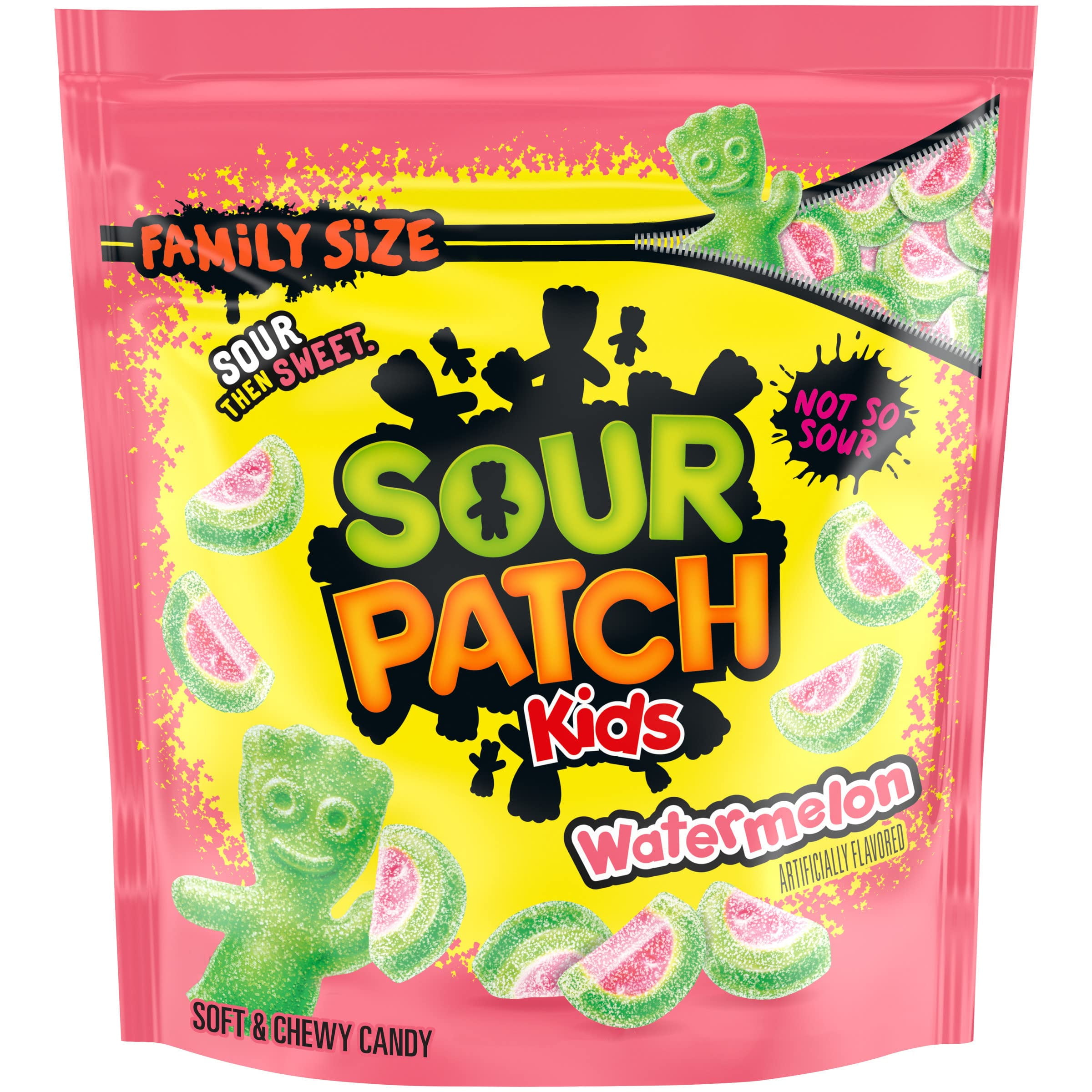 Sour Patch Kids Watermelon Soft & Chewy Candy, Family Size, 1.8 Lb Bag - Walmart.com